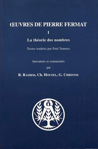 Oeuvres de Pierre Fermat (Collection Sciences dans l'histoire) by ...