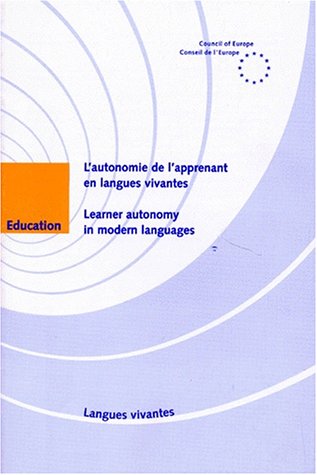 Learner Autonomy in Modern Languages (Education) by Henri Holec | Goodreads