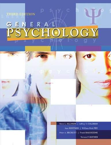 General Psychology by Steve Ellyson | Goodreads