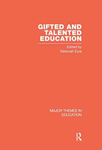 Gifted and Talented Education by Deborah Eyre | Goodreads
