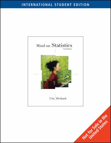Mind On Statistics by Jessica M. Utts | Goodreads