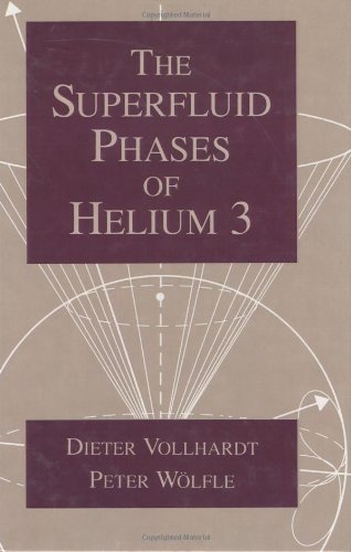 The Superfluid Phases Of Helium 3 by Dieter Vollhardt | Goodreads
