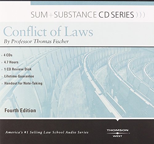 Sum and Substance Audio on Conflict of Laws by Thomas J. Fischer ...