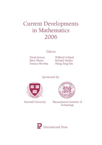 Current Developments in Mathematics (2006) by Various | Goodreads