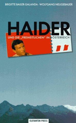 Haider und die Freiheitlichen in Österreich (Antifa Edition) by ...