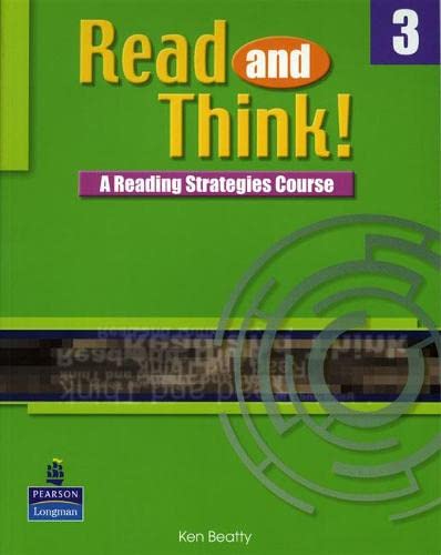 Read & Think Students Book 3: Students Book Bk. 3 by Ken Beatty | Goodreads