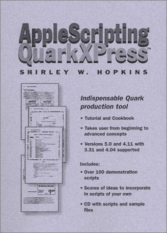 Apple Scripting Quark X Press by Shirley Hopkins | Goodreads