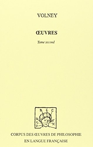Oeuvres, Vol. 2 by Constantin-François de Chassebœuf de Volney | Goodreads