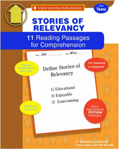 Stories of Relevancy: 11 Reading Passages for Comprehension by Shadrach ...
