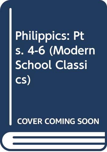 Philippics: Pts. 4-6 by Marcus Tullius Cicero | Goodreads