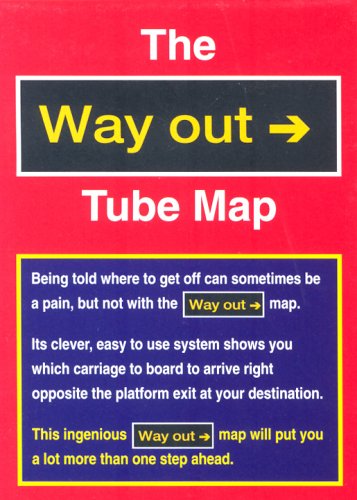 The Way Out Tube Map by Roger Collings | Goodreads