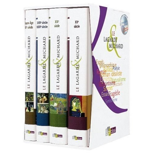 Lagarde et Michard / Les Grands Auteurs Francais, 4 Volumes and CD ROM ...