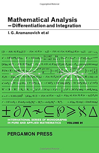 Mathematical Analysis by I.G. Aramanovich | Goodreads
