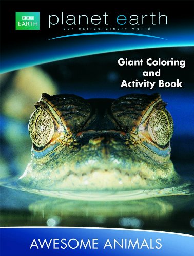 Planet Earth Giant Coloring & Activity Book ~ Awesome Animals by Modern ...