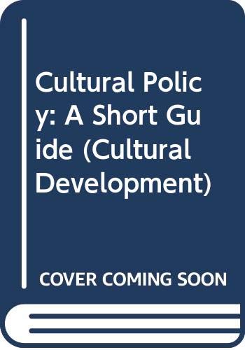 Cultural policy - A short guide by Simon Mundy | Goodreads