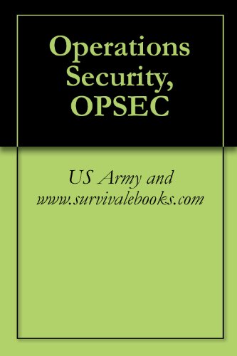 Operations Security, OPSEC by U.S. Department of the Army | Goodreads