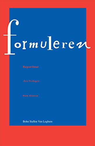 Formuleren by Margreet Onrust | Goodreads