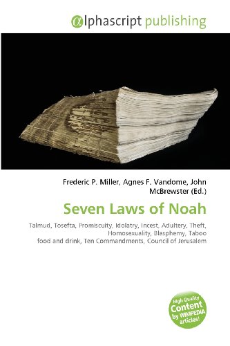 Seven Laws of Noah by Frederic P. Miller | Goodreads