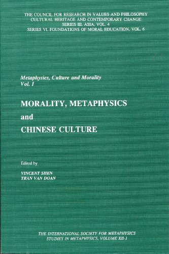 Morality, Metaphysics, and Chinese Culture by Vincent Shen | Goodreads