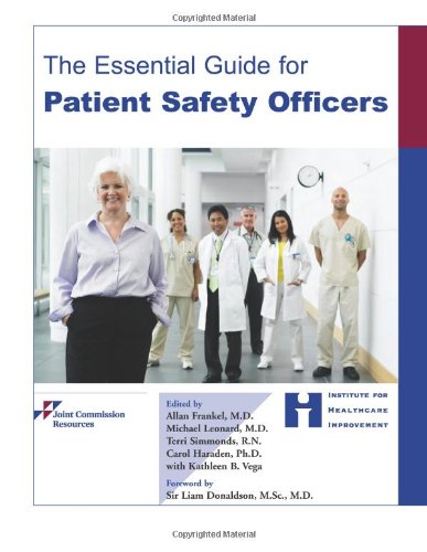 The Essential Guide for Patient Safety Officers by Joint Commission on ...