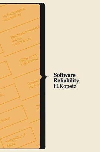 Software reliability by Hermann Kopetz | Goodreads
