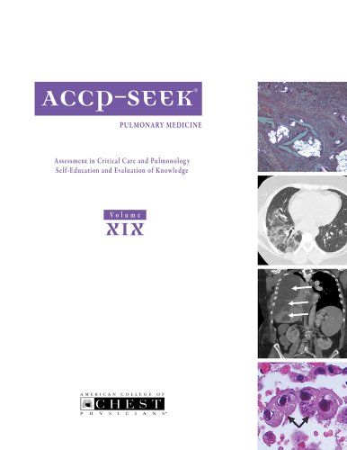 ACCP SEEK Volume XIX: Pulmonary Medicine 2009 by Multiple | Goodreads
