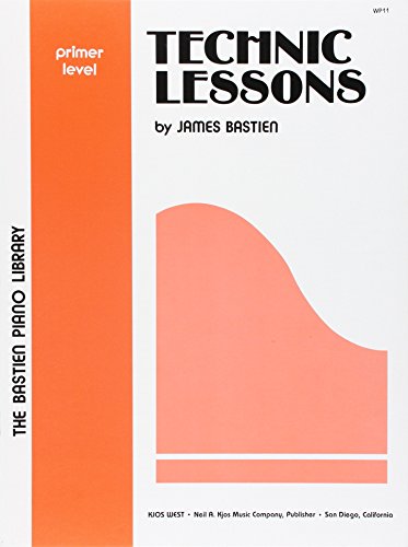 WP11 - Technic Lessons - Primer Level - Bastien Piano Library by James ...