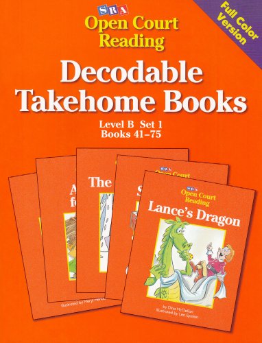 Open Court Decodable Books Take Home: Level B, Set 1, Book 2 by Various ...