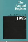 The Annual Register: A Record of World Events 1995 by Verena Hoffman ...