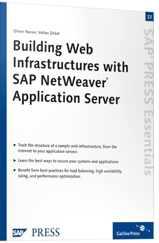 Building Web Infrastructures With Sap Netweaver Application Server Sap Netweaver Web