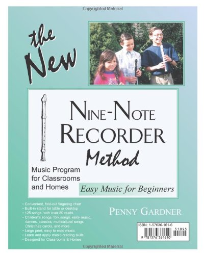 The New Nine-Note Recorder Method Book by Penny Gardner | Goodreads