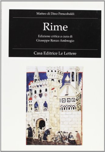 Rime (Filologia) (Italian Edition) by Matteo Frescobaldi | Goodreads