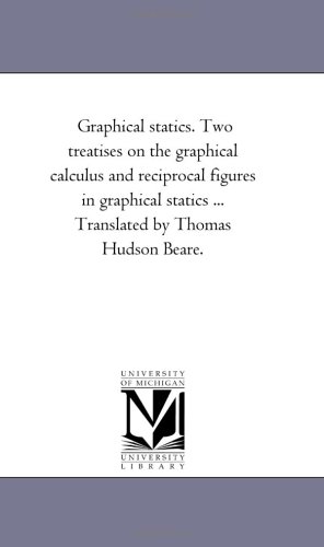 Graphical Statics: Two Treatises on the Graphical Calculus and ...