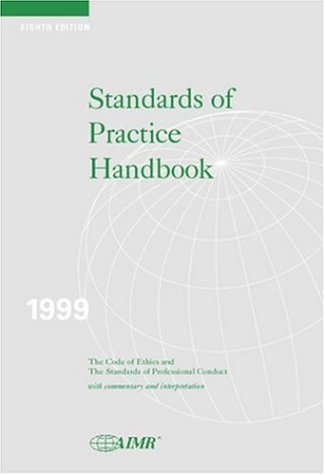 Standards of Practice Handbook 1999 by Unknown | Goodreads
