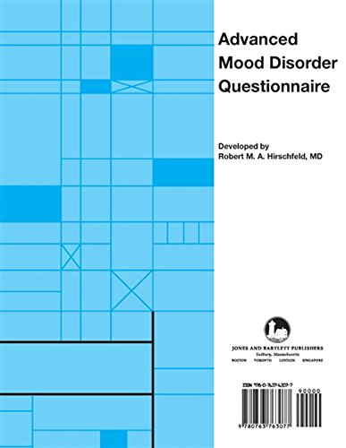 Advanced Mood Disorder Questionnaire by Robert M.A. Hirschfeld | Goodreads