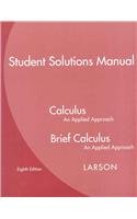 Student Solutions Manual for Larson's Calculus: An Applied Approach ...
