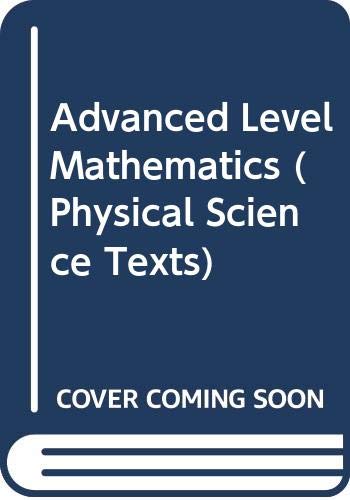 Advanced Level Mathematics by Clement John Tranter | Goodreads
