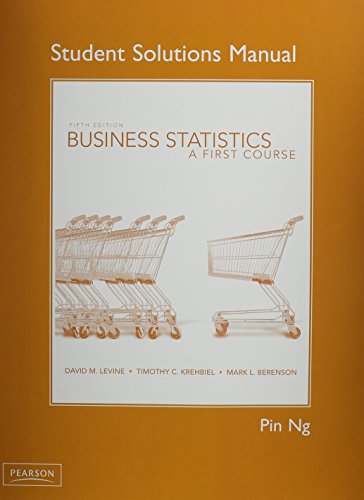 Business Statistics: A First Course by David M. Levine | Goodreads
