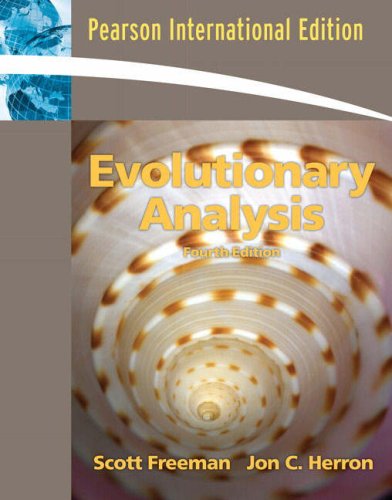 Evolutionary Analysis: AND Animal Behaviour, Mechanism, Development ...