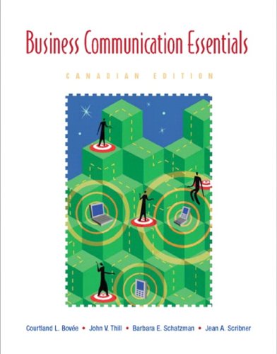 Business Communication Essentials, First Canadian Edition by Courtland ...