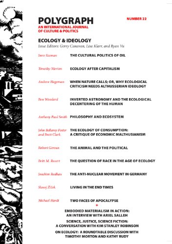 Polygraph 22: Ecology and Ideology by Gerry Canavan | Goodreads