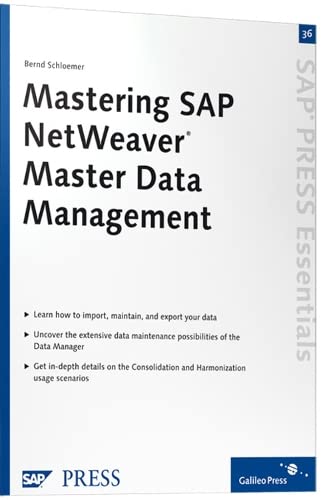 Mastering SAP Netweaver Master Data Management by Bernd Schloemer | Goodreads