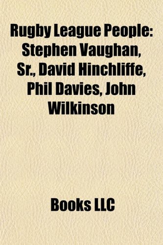 Rugby League People: Rugby League Biography Stubs, Rugby League Board ...