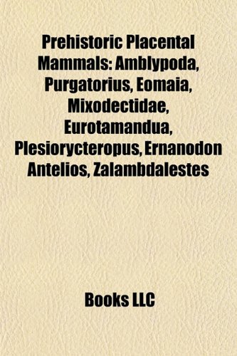 Prehistoric Placental Mammals: Cimolestas, Condylarths, Creodonts ...