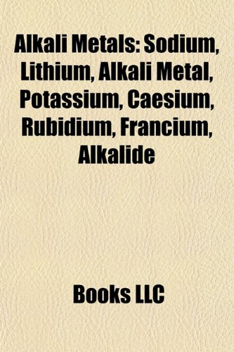 Alkali Metals: Sodium, Lithium, Alkali Metal, Potassium, Caesium ...