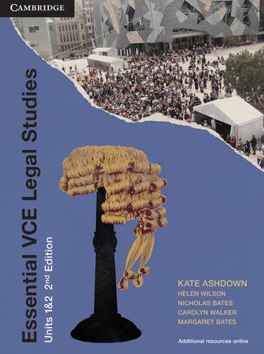 Essential VCE Legal Studies Units 1 and 2 Pack by Kate Ashdown | Goodreads