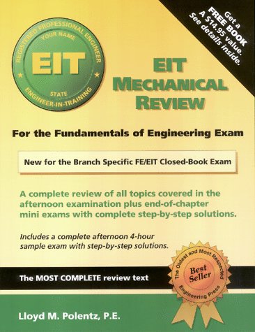 EIT Mechanical Review: a complete review and sample problems and sample ...