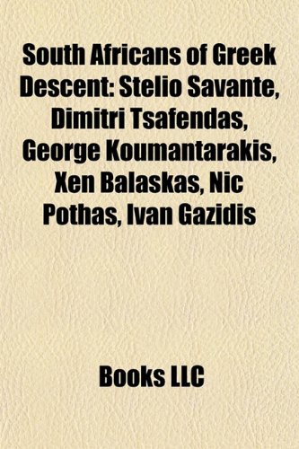 South Africans of Greek Descent: Stelio Savante, Dimitri Tsafendas ...