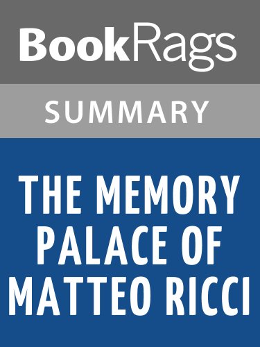 Summary & Study Guide The Memory Palace of Matteo Ricci by Jonathan D ...