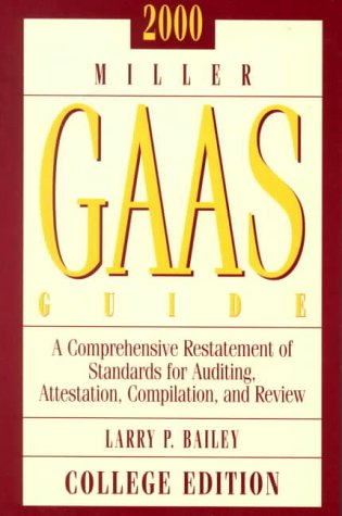Gaas Guide 2000: Generally Accepted Auditing Standards by David ...